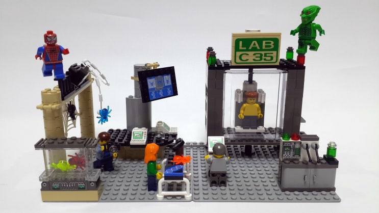 [Lego] 레고 4851 The origins 스파이더맨 대 그린고블린 : 네이버 블로그