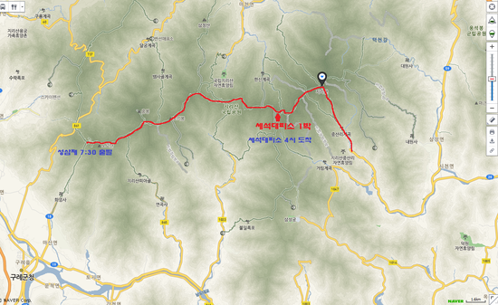 지리산 종주코스 : 네이버 블로그