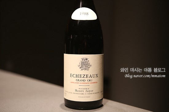 1988 Domaine Georges Jayer Echezeaux by Henri Jayer : 네이버 블로그