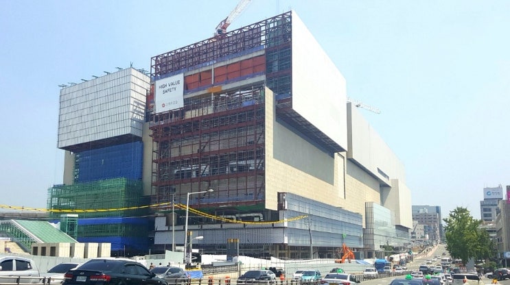 동대구 신세계복합환승센터 공사현장 대구 신세계백화점 대구에 처음 선보이는 초대형 복합쇼핑몰 네이버 블로그