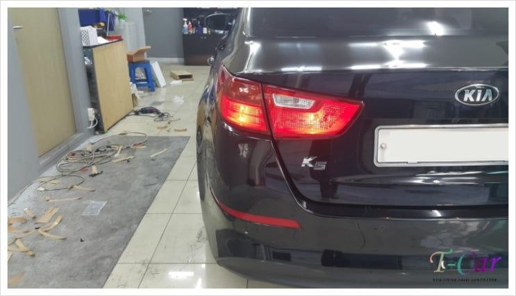 부산 네비매립 더뉴K5 D800A "네비매립" 장착 : 네이버 블로그