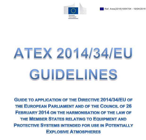 ATEX 2014-34-EU Guidelines - 1st Edition April 2016 : 네이버 블로그