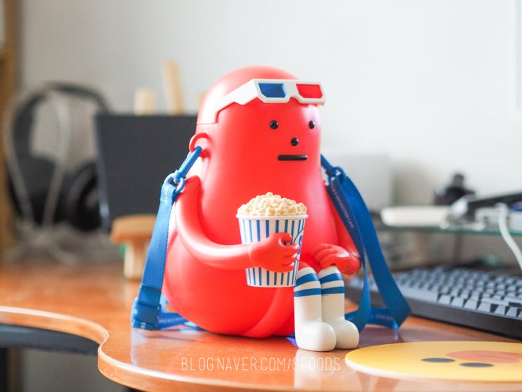 롯데시네마 X 스티키몬스터랩(SML) 팝콘통 : 네이버 블로그
