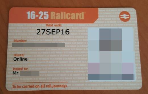 6. University of Central Lancashire(UCLan)에 오시는 분들을 위한 팁: Railcard ...