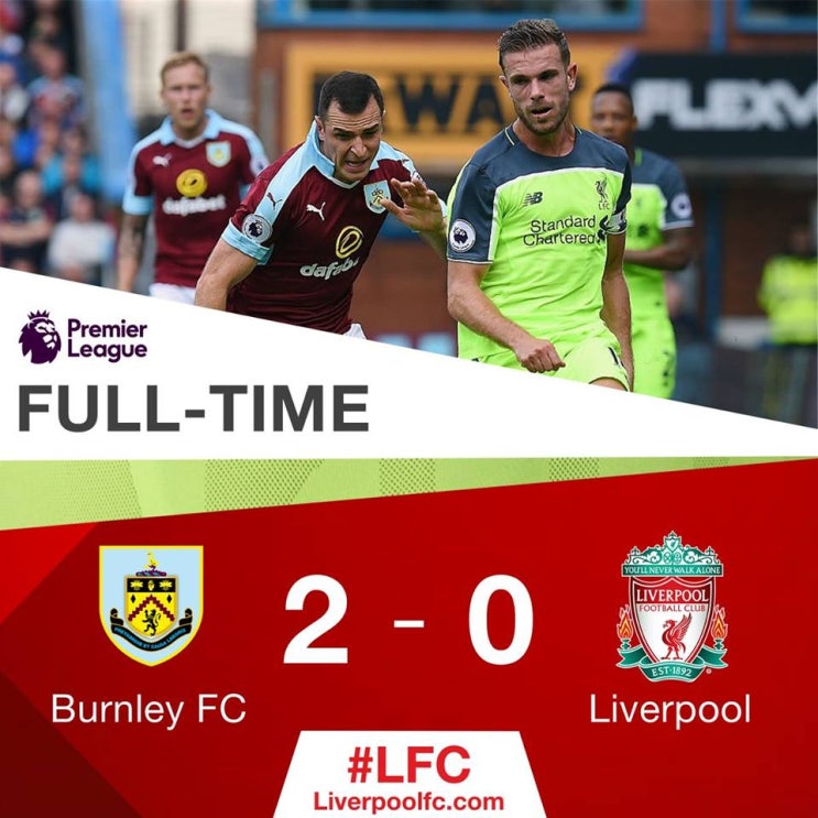 16/17시즌 EPL 2ROUND 번리VS리버풀 후기 : 네이버 블로그