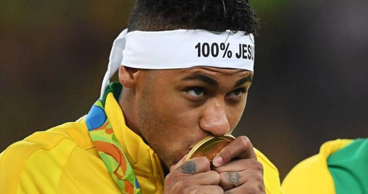 브라질'네이마르 Neymar' 리우올림픽 축구우승, 100%JESUS 때문? : 네이버 블로그