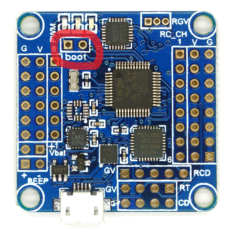 NAZE 보드 Bootloader 를 이용해서 복구 : 네이버 블로그