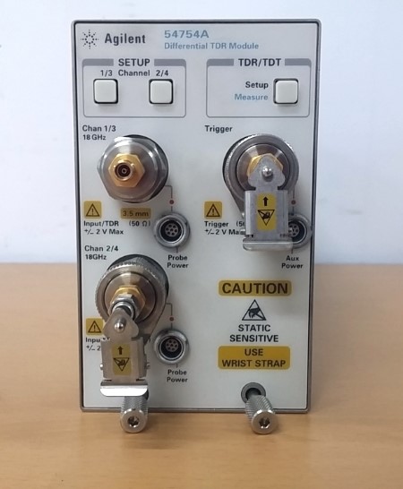 오실로스코프모듈 판매/렌탈/매입 - Agilent 애질런트 54754A Differential TDR Module 차동 및 싱글 ...
