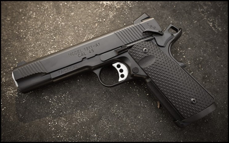 [신제품] 1911-A1 CAL.45 TACTICAL TRP (RA-tech custom) : 네이버 블로그