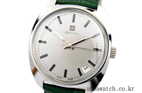 빈티지 제니스 cal.2562c 실버 원형 수동시계 : 네이버 블로그