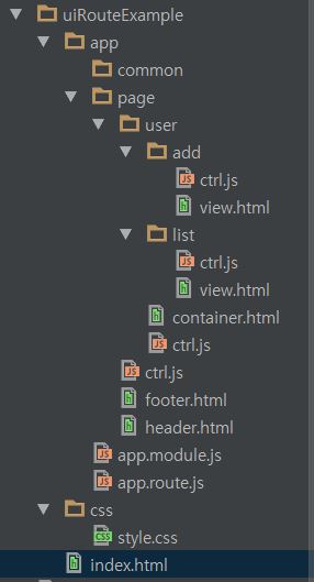 AngularJS 10. 라우팅(Routing) -3 ui-router 실습, 예제, 소스 : 네이버 블로그