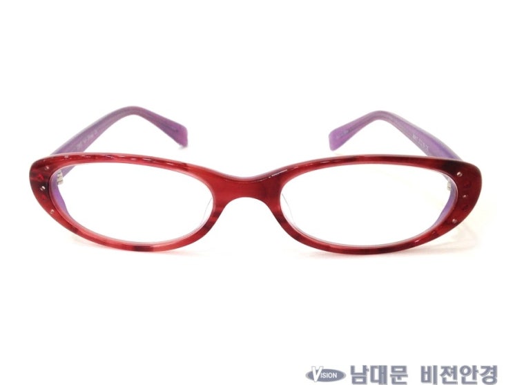 레드 앤 퍼플 뿔테 안경에 고도근시 맞춤돋보기 도수넣기 안산 사동 남대문 비젼 안경원 네이버 블로그