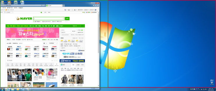 LG 울트라와이드 모니터 유용한 기능 - 스크린 분할( screen split) : 네이버 블로그