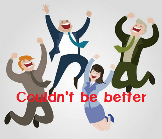 영어한마디-Couldn't be better - 이보다 더 좋을 수 없지. : 네이버 블로그
