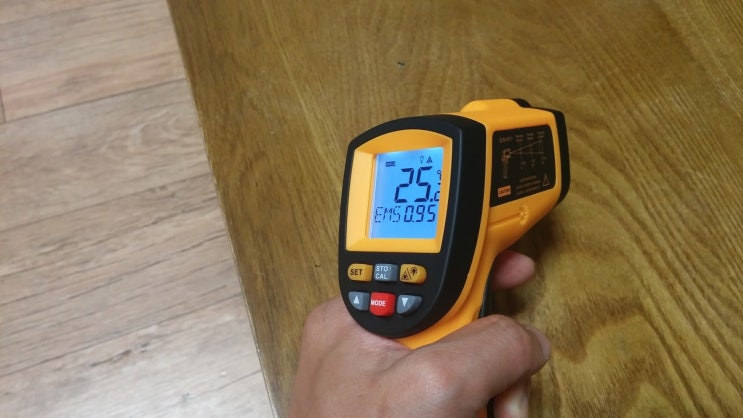 적외선 온도계 GM-700 메뉴얼 : 네이버 블로그