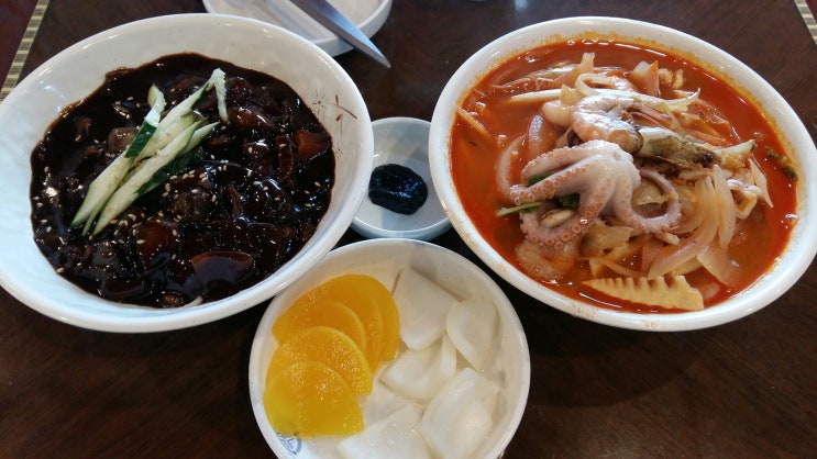 경주 건천맛집 짜장면, 짬뽕이 맛있는 황룡짜장이다.﻿ : 네이버 블로그