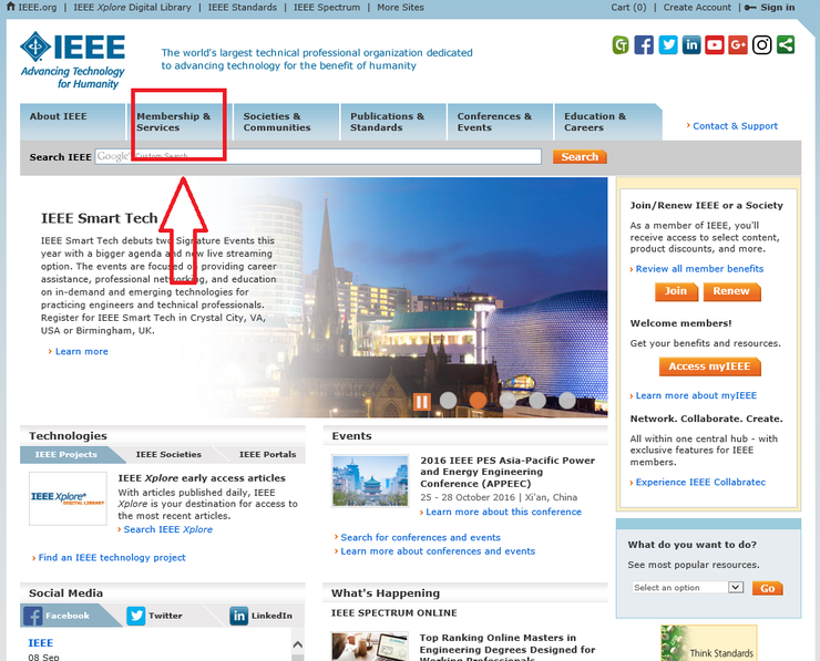 IEEE Membership 가입 방법 : 네이버 블로그