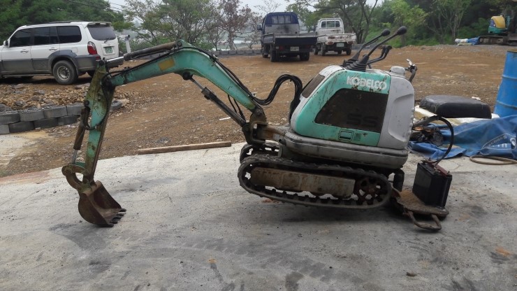 소형 미니굴삭기 코벨코ss(400kg급) 팝니다 : 네이버 블로그