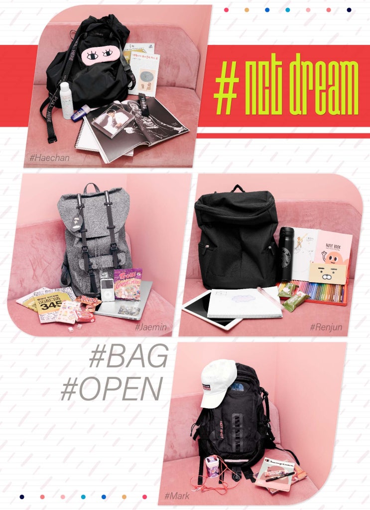 [NCT DREAM][Vyrl] SMTOWN VYRL DIARY -가방 대공개 2탄- : 네이버 블로그