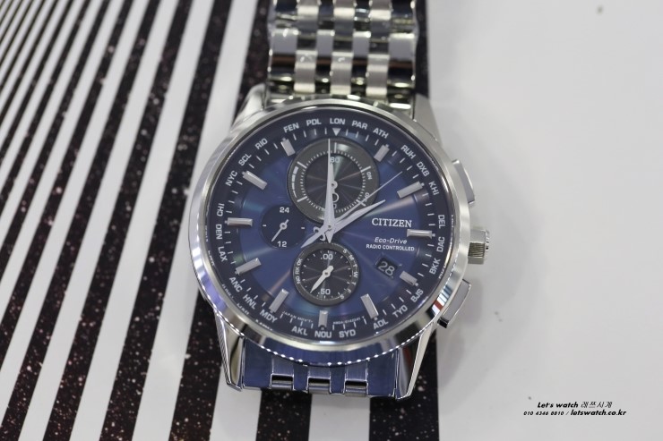 CITIZEN 라디오 컨트롤 신형 AT8110-61L (전파 수신시계 / 에코드라이브) : 네이버 블로그