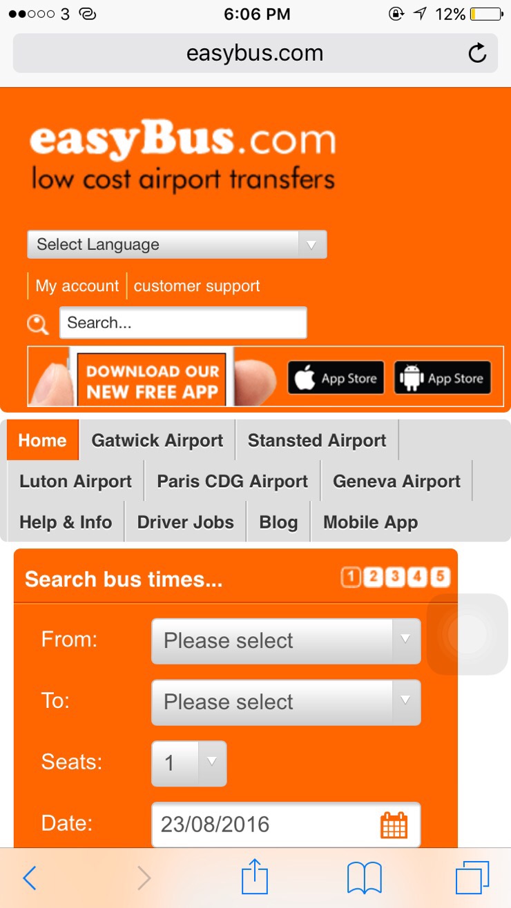 영국 워홀 204. 이지버스(Easybus)예약하기(스테인스테드 공항가는 법/루튼 공항 가는 법) : 네이버 블로그