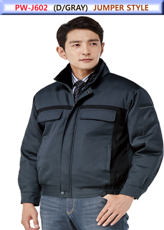 [PW-J602]-PIOZEN-피오젠 근무복 상의(점퍼 스타일) \37,000원(vat별도) "PW-J602" : 네이버 블로그