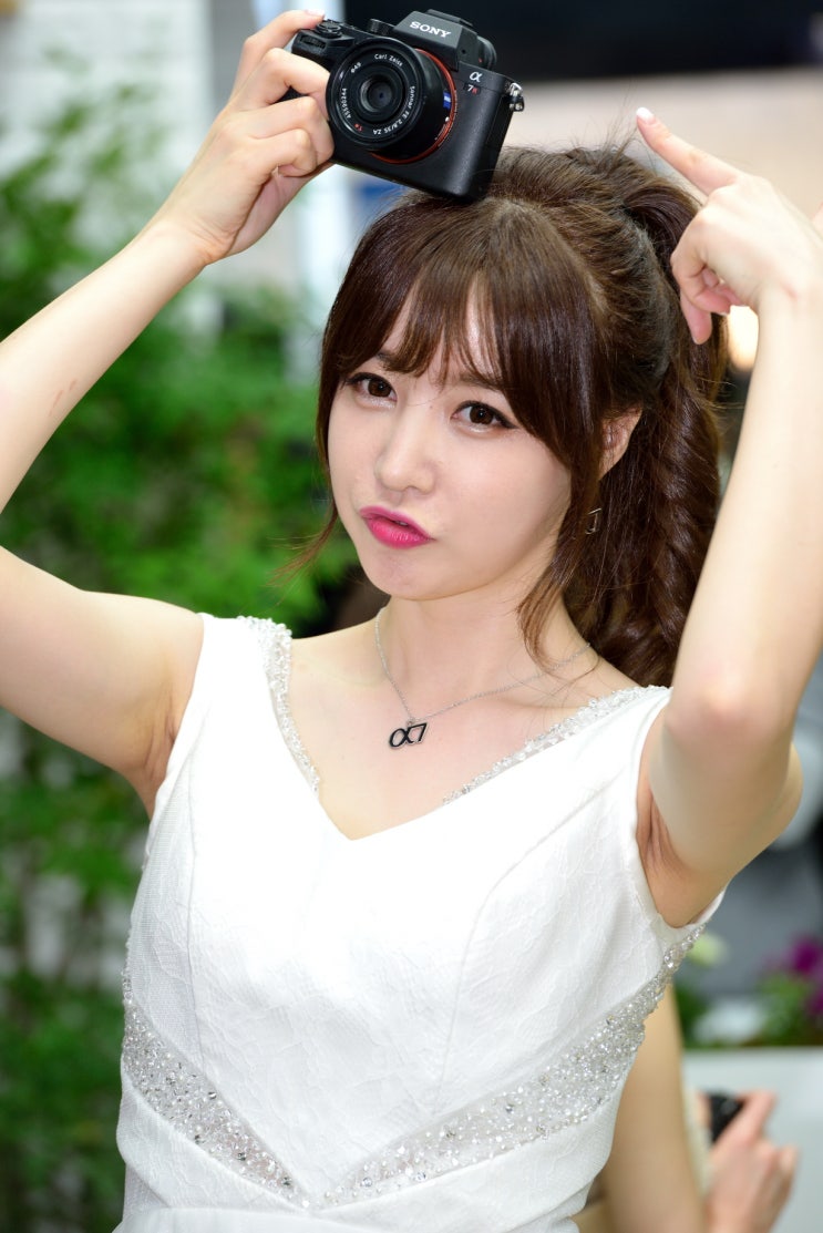 2016 P&I (서울국제사진영상기자재전) 소니(SONY) 모델 홍지연 #2 : 네이버 블로그
