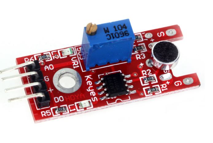 아두이노용 마이크 사운드 센서 모듈 / KEYES microphone sound sensor module KY-038 FOR ...