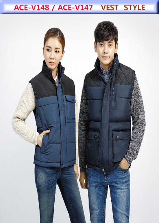 ACE-에이스 근무복 상의(조끼 스타일) "ACE-V147" "ACE-V148" \30,000원 VAT별도 : 네이버 블로그