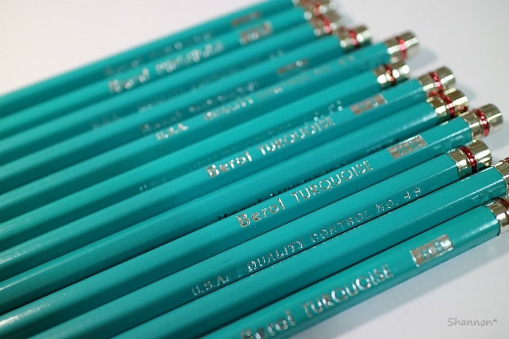 [연필] Berol Turquoise HB : 네이버 블로그