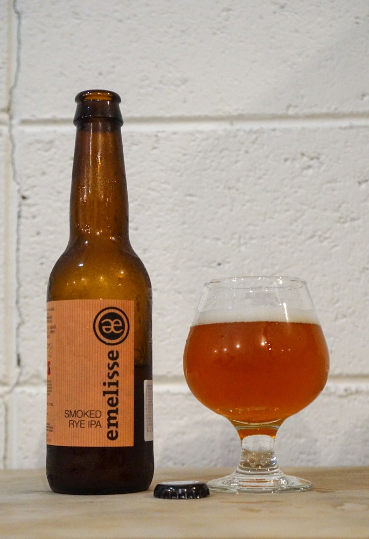 명품의 Emelisse Smoked Rye IPA(에밀리제 스모크드 라이 IPA) 시음 후기 #242 : 네이버 블로그