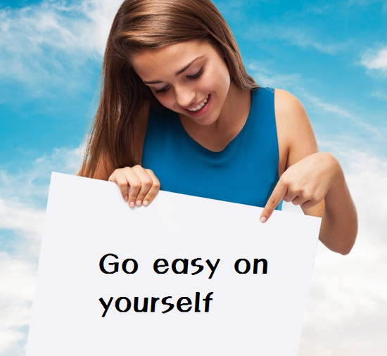 영어한마디-Go easy on yourself : 네이버 블로그