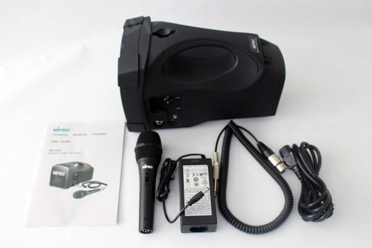 MIPRO 50W 이동형 이동식 확성기 메가폰 유선마이크 MA-101C -미디어퍼스트- : 네이버 블로그