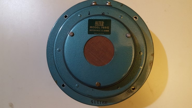 A PAIR OF ALTEC MODEL 755C IMPEDANCE 8 OHMS : 네이버 블로그
