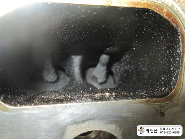 K5 Gdi 흡기카본청소밸브 매니폴드 스로틀 연소실 인젝터 클리닝 합성엔진오일 교환잔유제거 베놀 브라운가스