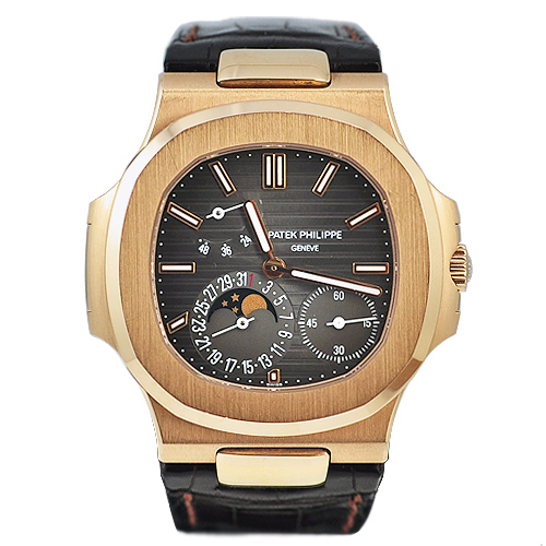 [파텍필립] 노틸러스 5712R-001 18K 로즈골드 가죽밴드 - PATEK PHILIPPE NAUTILUS 5712R-001 ...