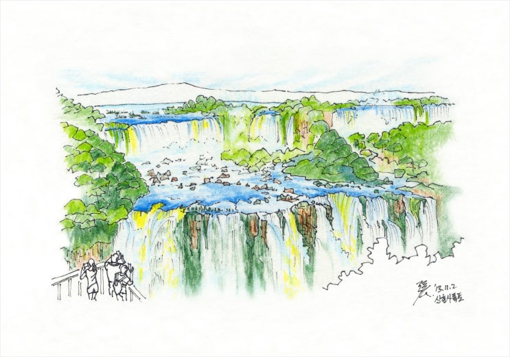 삼총사 폭포 Three Musketeers Falls in the Iguazu Falls : 네이버 블로그