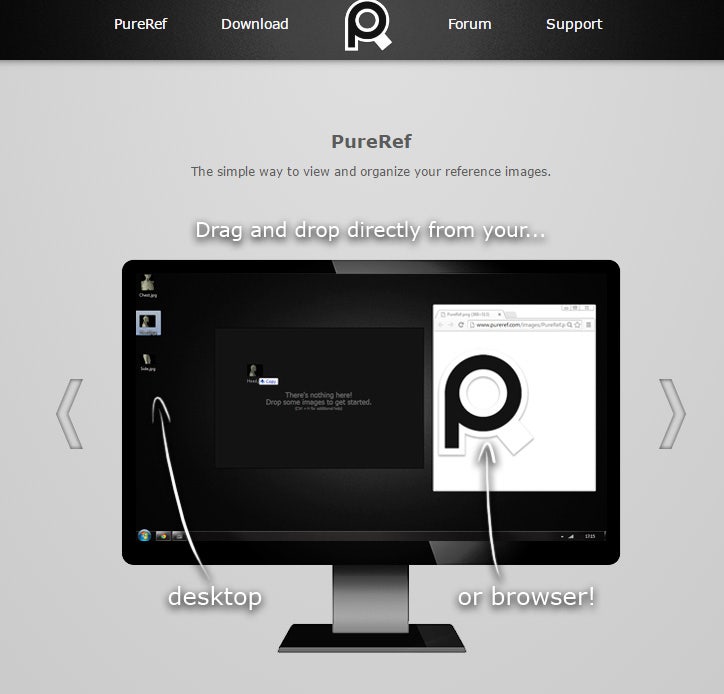 레퍼런스 이미지를 보기 쉽게 해주는 PureRef : 네이버 블로그