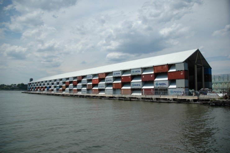 [CONTAINER GALLERY] Nomadic Museum : 네이버 블로그