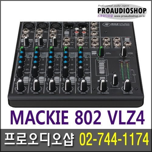 MACKIE 802-VLZ4/ 802 VLZ4/ 맥키 802 VLZ4/ 소형오디오믹서/ 8채널 : 네이버 블로그