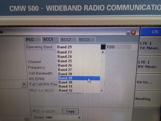 CMW500 LTE FDD TDD band & frequency (3.3GHz or 6GHz) : 네이버 블로그