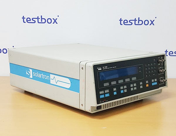 임피던스분석기 판매/매입 - Solartron SI 1260 Impedance / Gain-Phase Analyzer 임피던스분석기 중고계측기 : 네이버 블로그