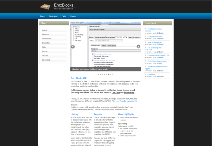 EmBitz 1.00 다운로드하기 : 네이버 블로그