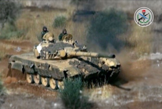 러시아로부터 공여받은 시리아군의 T-72AV 전차 : 네이버 블로그