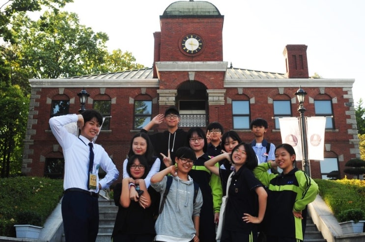 [건우건희] 건국대학교 캠퍼스투어 - 2016.10.04 자양중학교 : 네이버 블로그