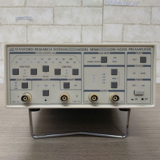 [판매,렌탈]SR560 저온 측정, 광 검출, 오디오 엔지니어링을 포함한 다양한 애플리케이션에 적합. 고성능 저잡음 전치 증폭기 ...