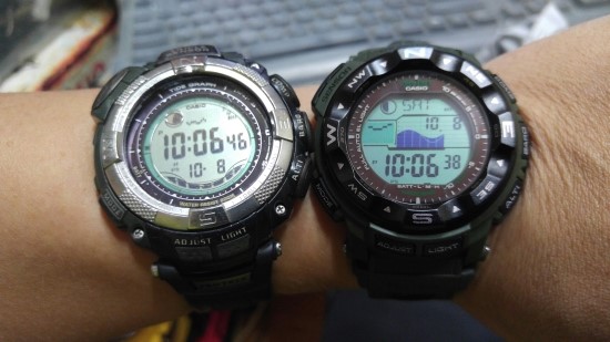 카시오 프로트랙 PRG-130 VS PRG-250 : 네이버 블로그