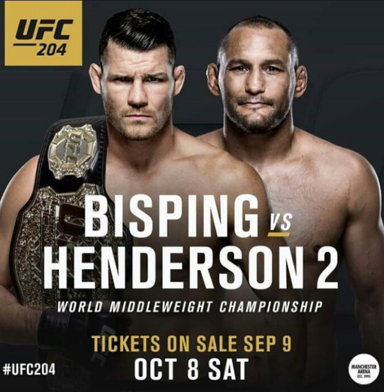 UFC204 비스핑 vs 헨더슨 리뷰!! : 네이버 블로그