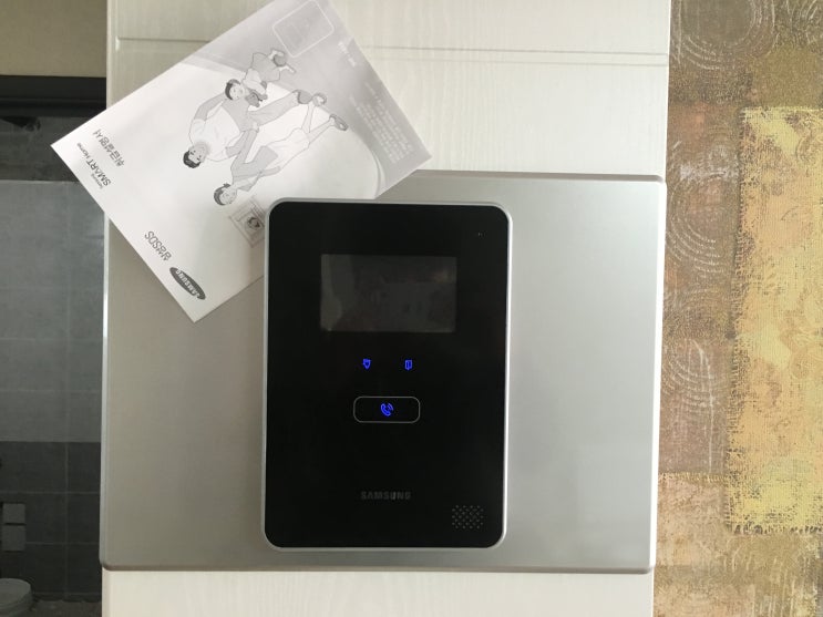 여수비디오폰, 여수삼성비디오폰 학동 부영1차아파트에 삼성 SHT-3615 설치하였습니다. : 네이버 블로그