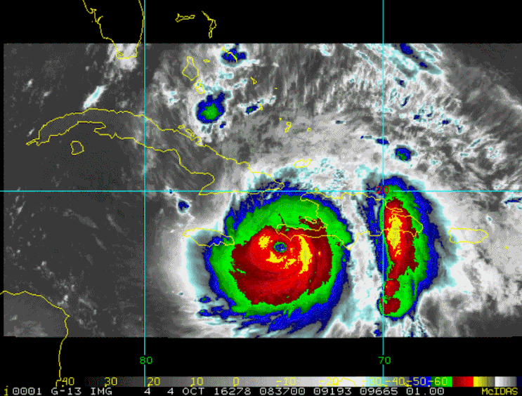 [2016] 아이티에 심각한 피해를 입힌 허리케인 매슈 (Hurricane Matthew) & 대만을 강타한 태풍 므란티 ...